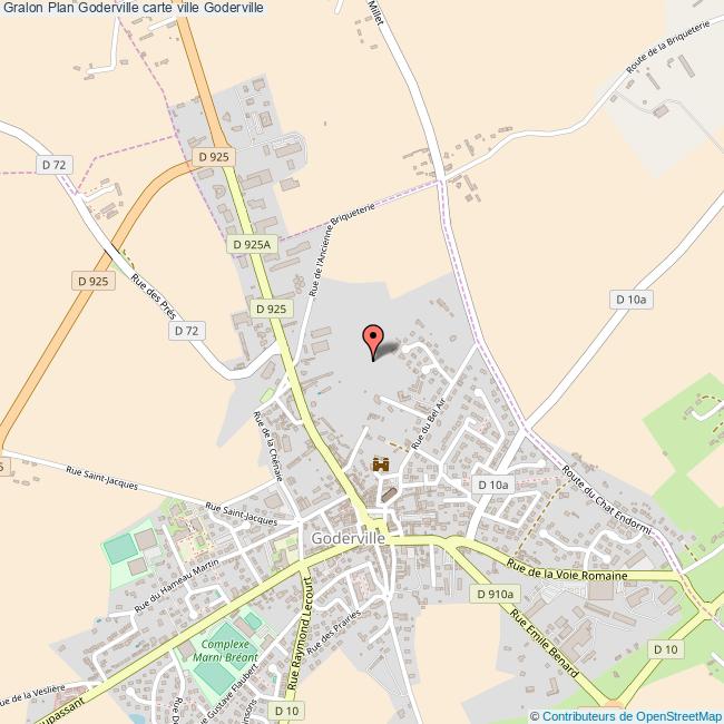 Plan Goderville carte ville Goderville