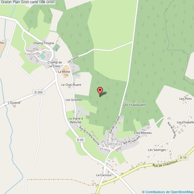 Mairie Gron informations commune de Gron 18