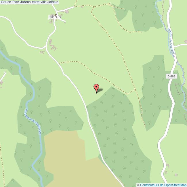 Plan Jabrun carte ville Jabrun