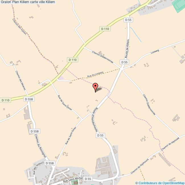 Plan Killem carte ville Killem