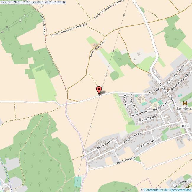 Mairie Le Meux informations commune de Le Meux 60