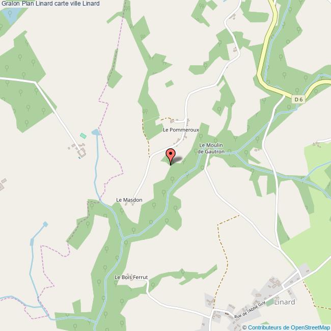 Plan Linard carte ville Linard
