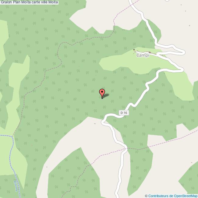 Plan Moïta carte ville Moïta