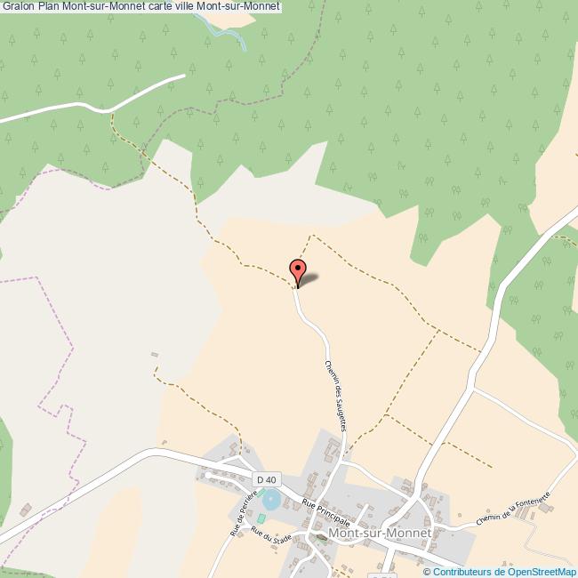 Plan Mont-sur-Monnet carte ville Mont-sur-Monnet Plan Mont-sur-Monnet carte ville Mont-sur-Monnet