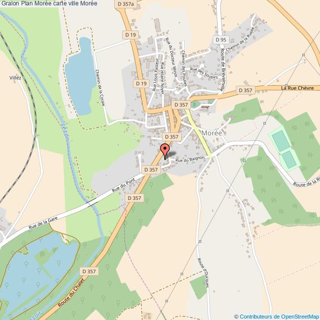 Plan Morée carte ville Morée