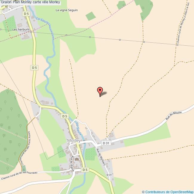 Plan Morley carte ville Morley
