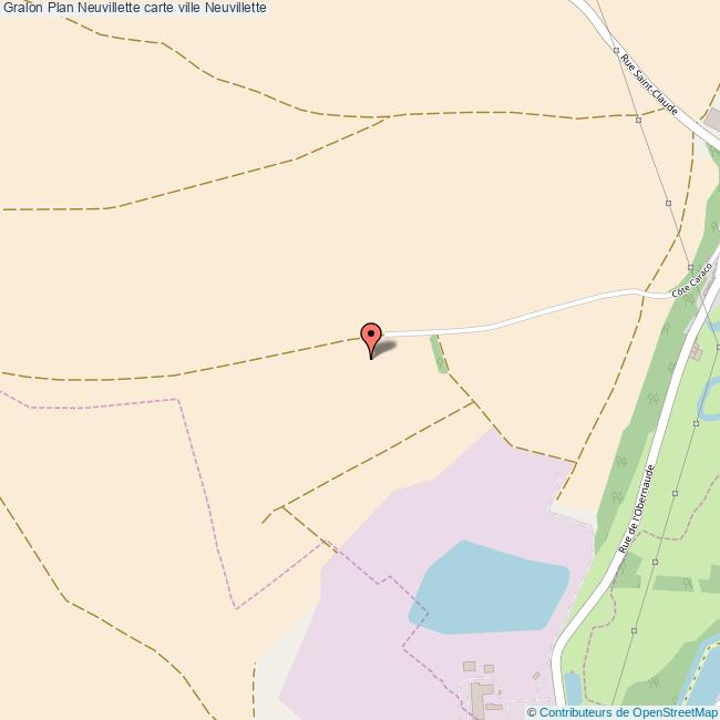 Plan Neuvillette carte ville Neuvillette
