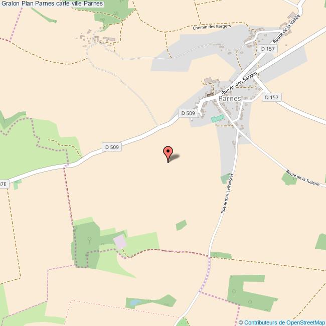 Plan Parnes carte ville Parnes