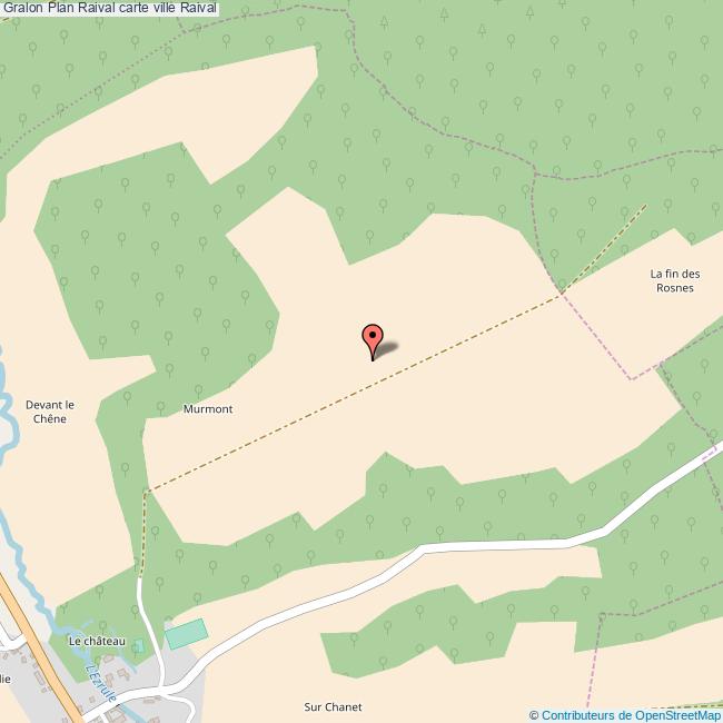 Plan Raival carte ville Raival