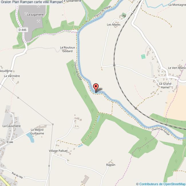 Plan Rampan carte ville Rampan
