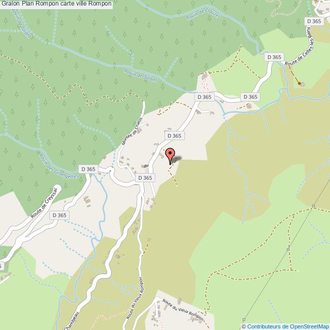 Mairie Rompon informations commune de Rompon 07