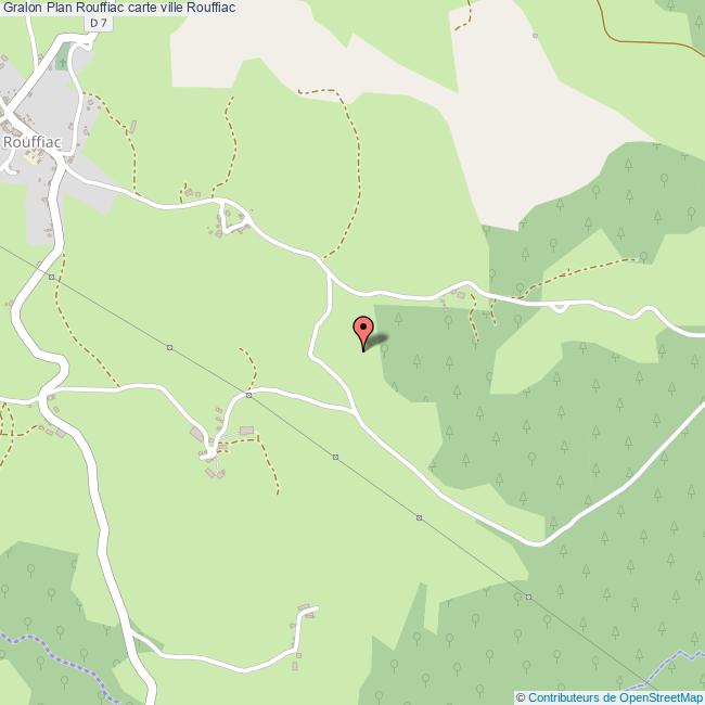 Plan Rouffiac carte ville Rouffiac