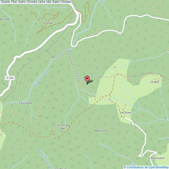 Mairie Saint-Christol informations commune de Saint-Christol 07