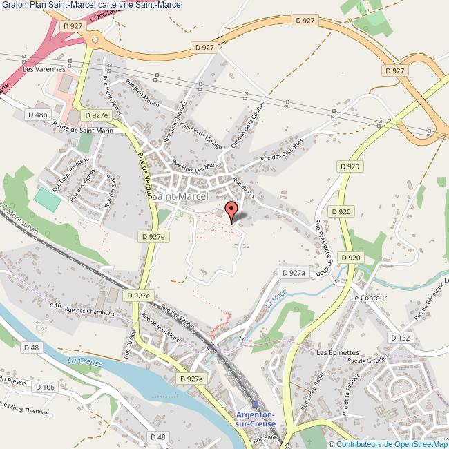 Mairie Saint-Marcel informations commune de Saint-Marcel 36