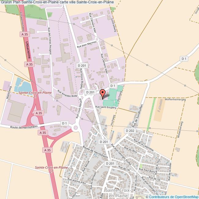 Mairie Sainte-Croix-en-Plaine informations commune de Sainte-Croix-en ...