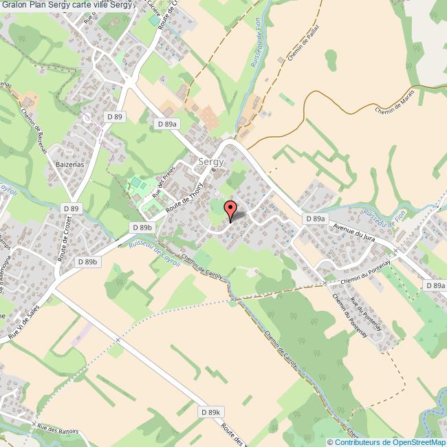 Mairie Sergy informations commune de Sergy 01