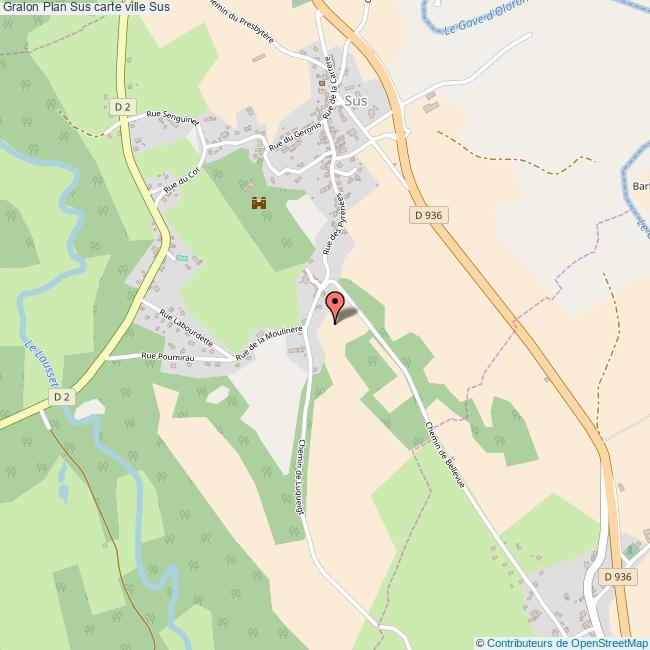 Plan Sus carte ville Sus