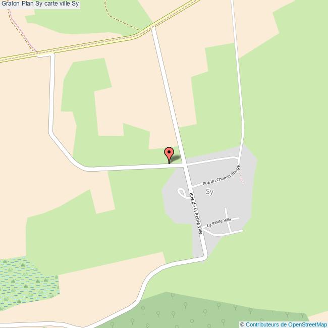 Plan Sy carte ville Sy