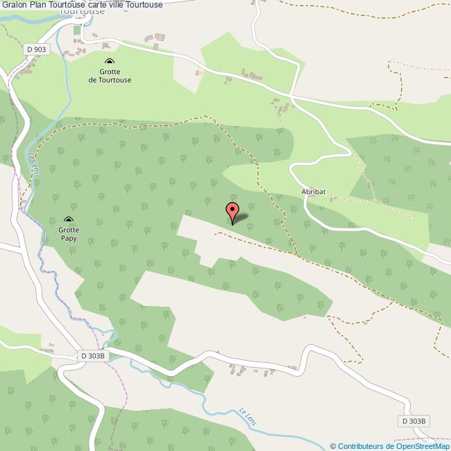 Plan Tourtouse carte ville Tourtouse