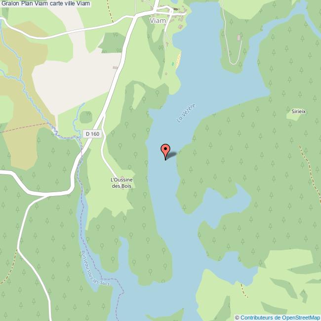 Plan Viam carte ville Viam