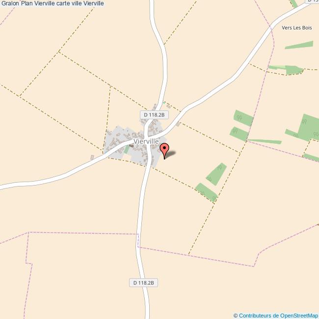 Plan Vierville carte ville Vierville