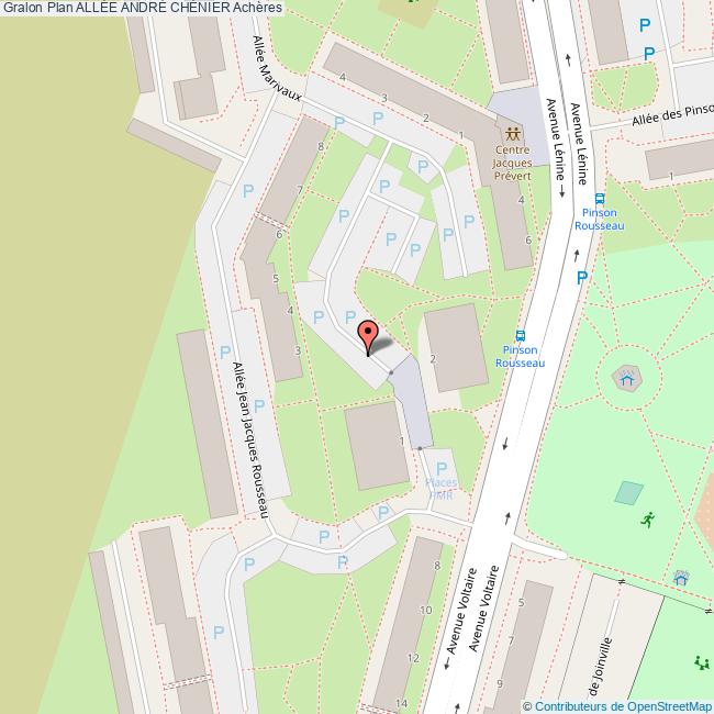 Allée ANDRÉ CHÉNIER Achères