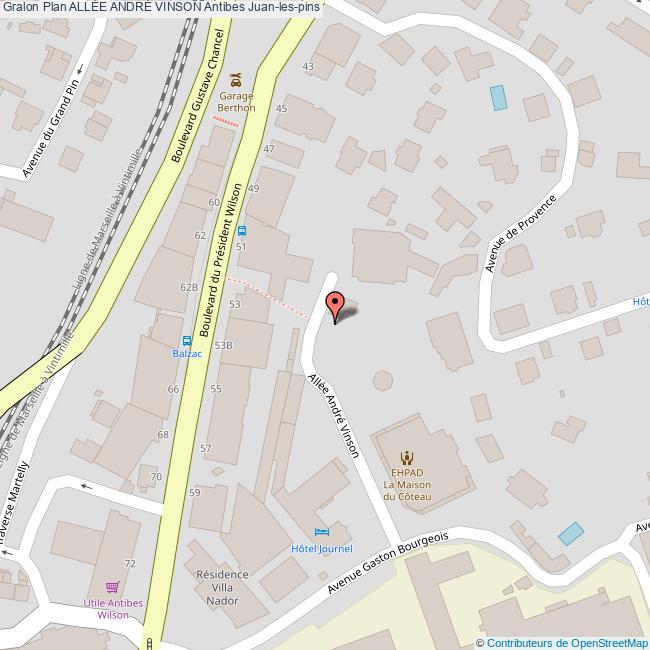 Allée ANDRÉ VINSON Antibes Juan-les-pins
