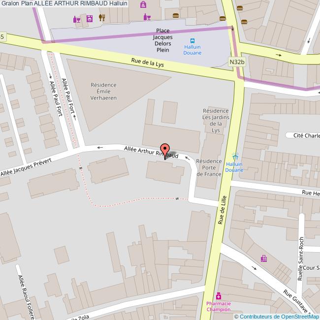Allée ARTHUR RIMBAUD Halluin