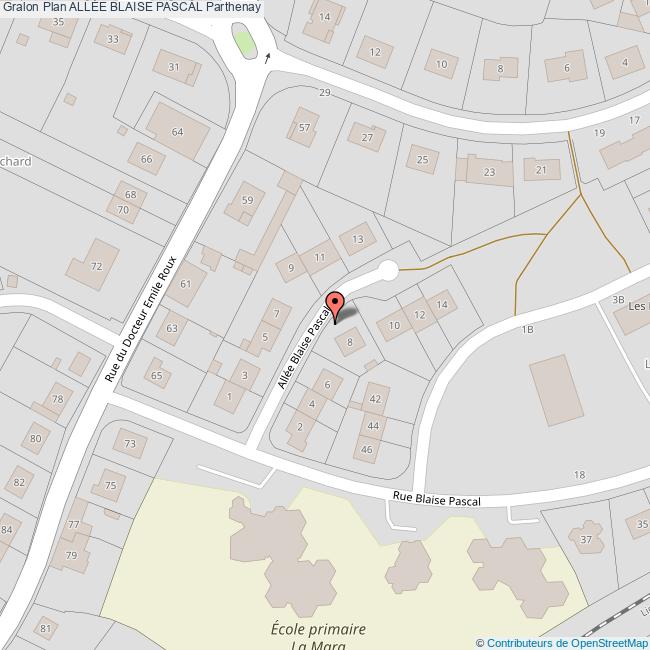 Allée BLAISE PASCAL Parthenay