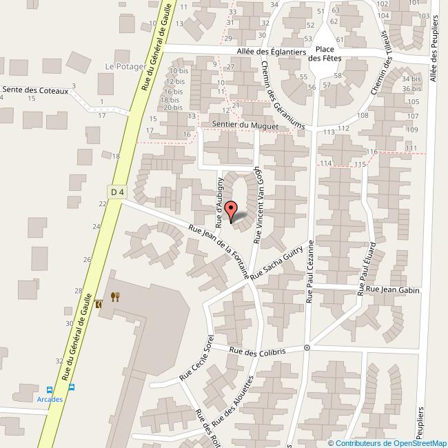 Allée CHARLES FRANÇOIS DAUBIGNY Parmain