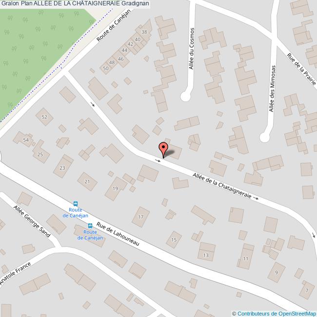 Allée de la CHÂTAIGNERAIE Gradignan