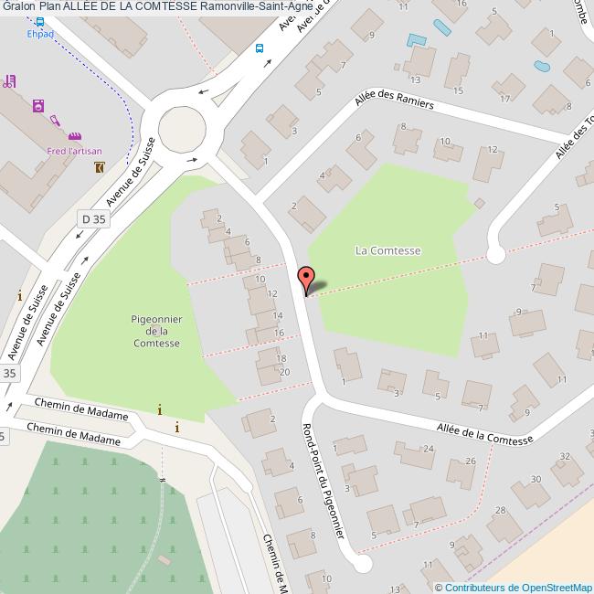 Allée de la COMTESSE Ramonville-Saint-Agne