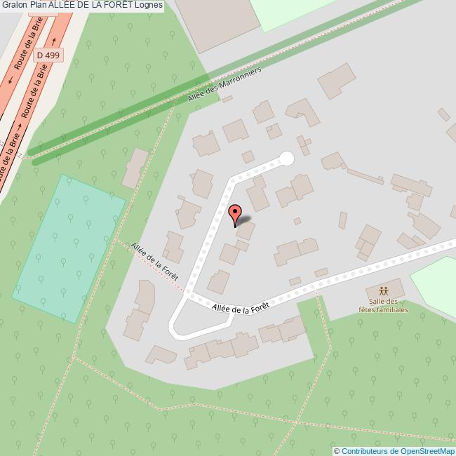 Allée de la FORÊT Lognes