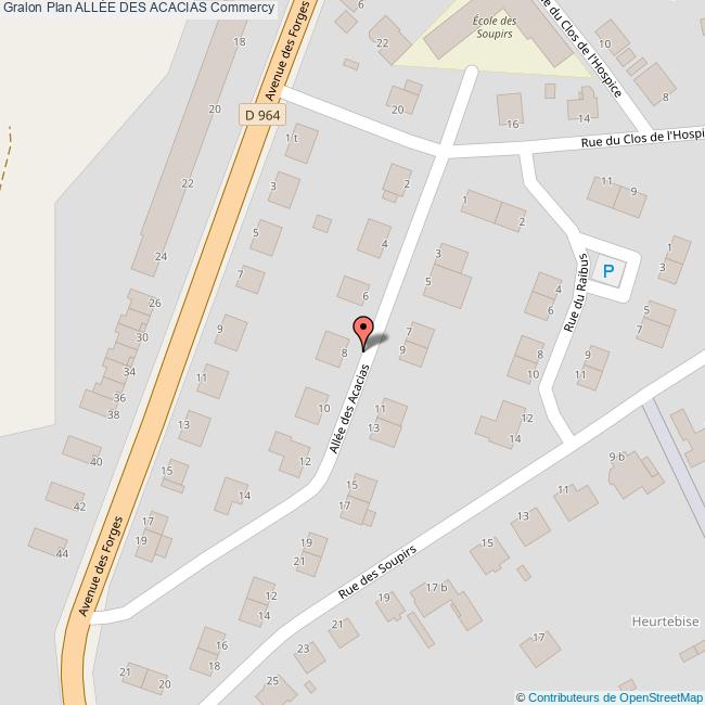 Allée des ACACIAS Commercy