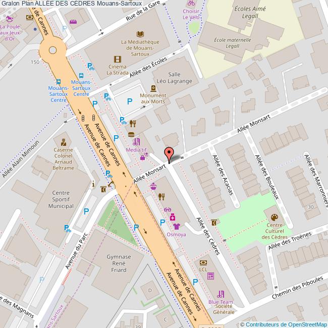 Allée des CÈDRES Mouans-Sartoux