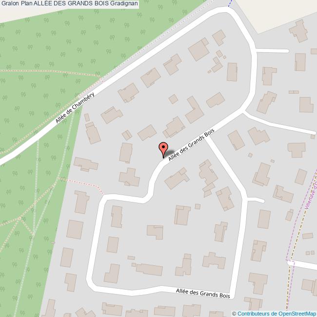 Allée des GRANDS BOIS Gradignan