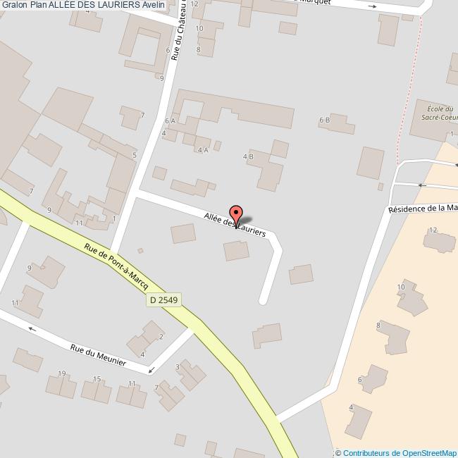 Allée des LAURIERS Avelin