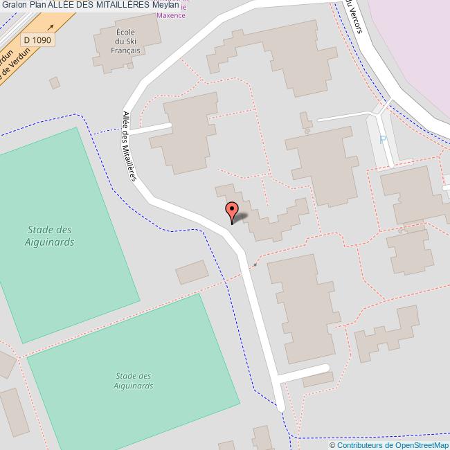 Allée des MITAILLÈRES Meylan