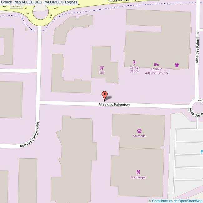 Allée des PALOMBES Lognes