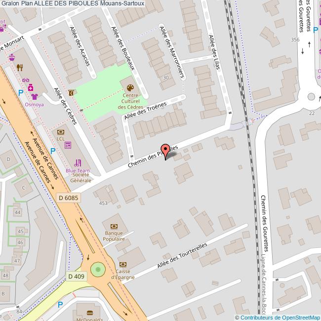 Allée des PIBOULES Mouans-Sartoux