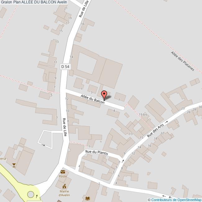 Allée du BALCON Avelin