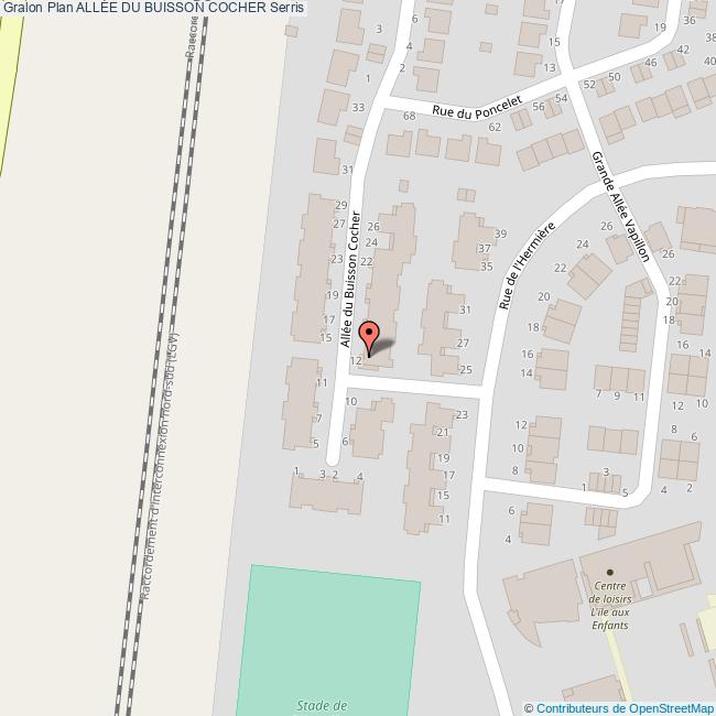 Allée du BUISSON COCHER Serris