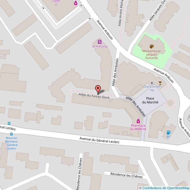 Allée du FAISAN-DORÉ Le Plessis-Trévise