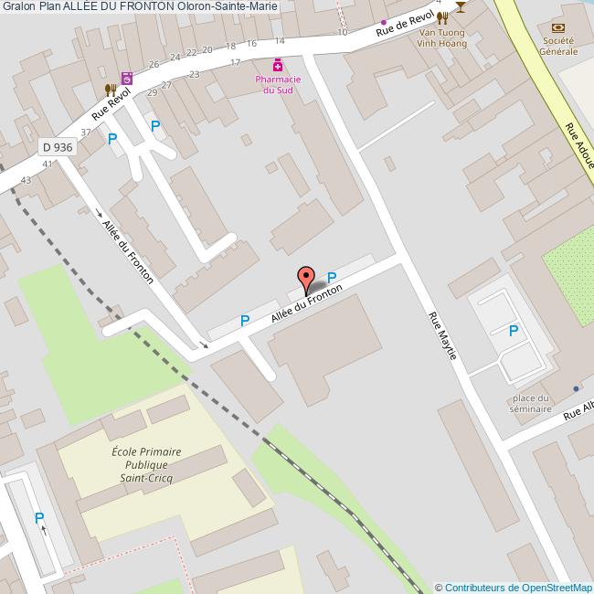 Allée du FRONTON Oloron-Sainte-Marie