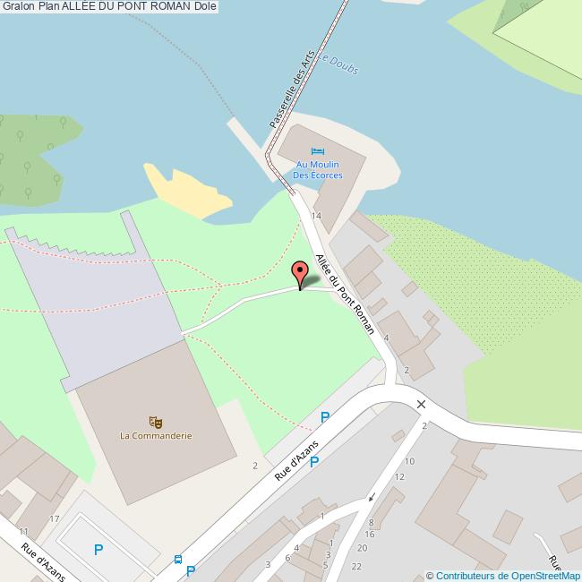 Allée du PONT ROMAN Dole