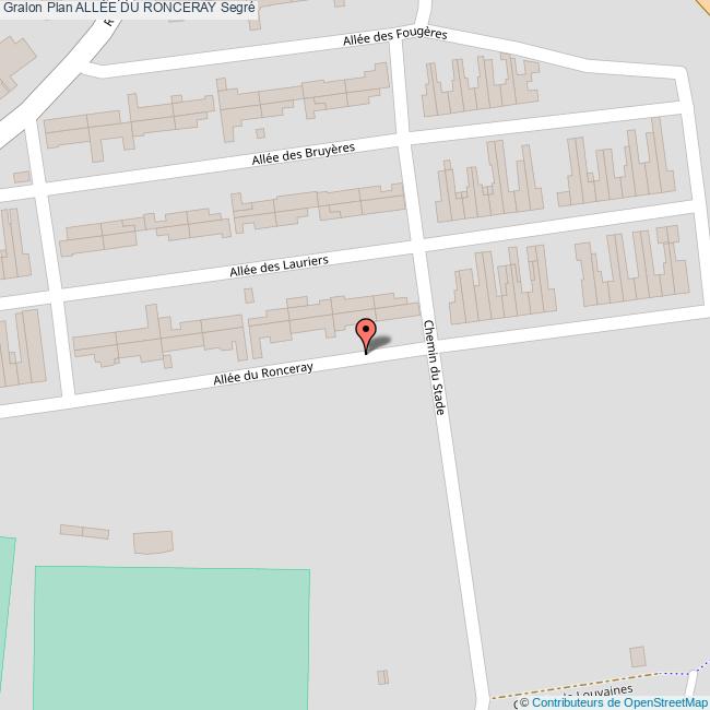 Allée du RONCERAY Segré