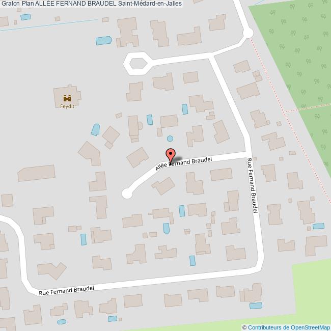 Allée FERNAND BRAUDEL Saint-Médard-en-Jalles