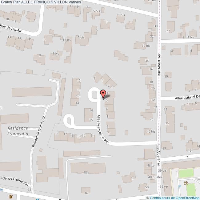 Allée FRANÇOIS VILLON Vannes