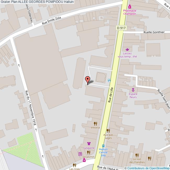 Allée GEORGES POMPIDOU Halluin
