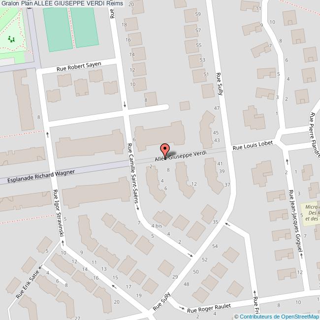 Allée GIUSEPPE VERDI Reims